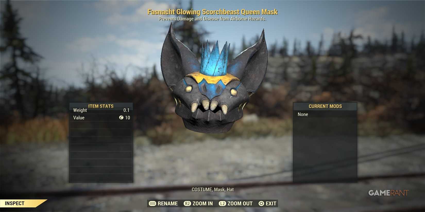 Fallout 76: Rarest Fasnacht Event Rewards