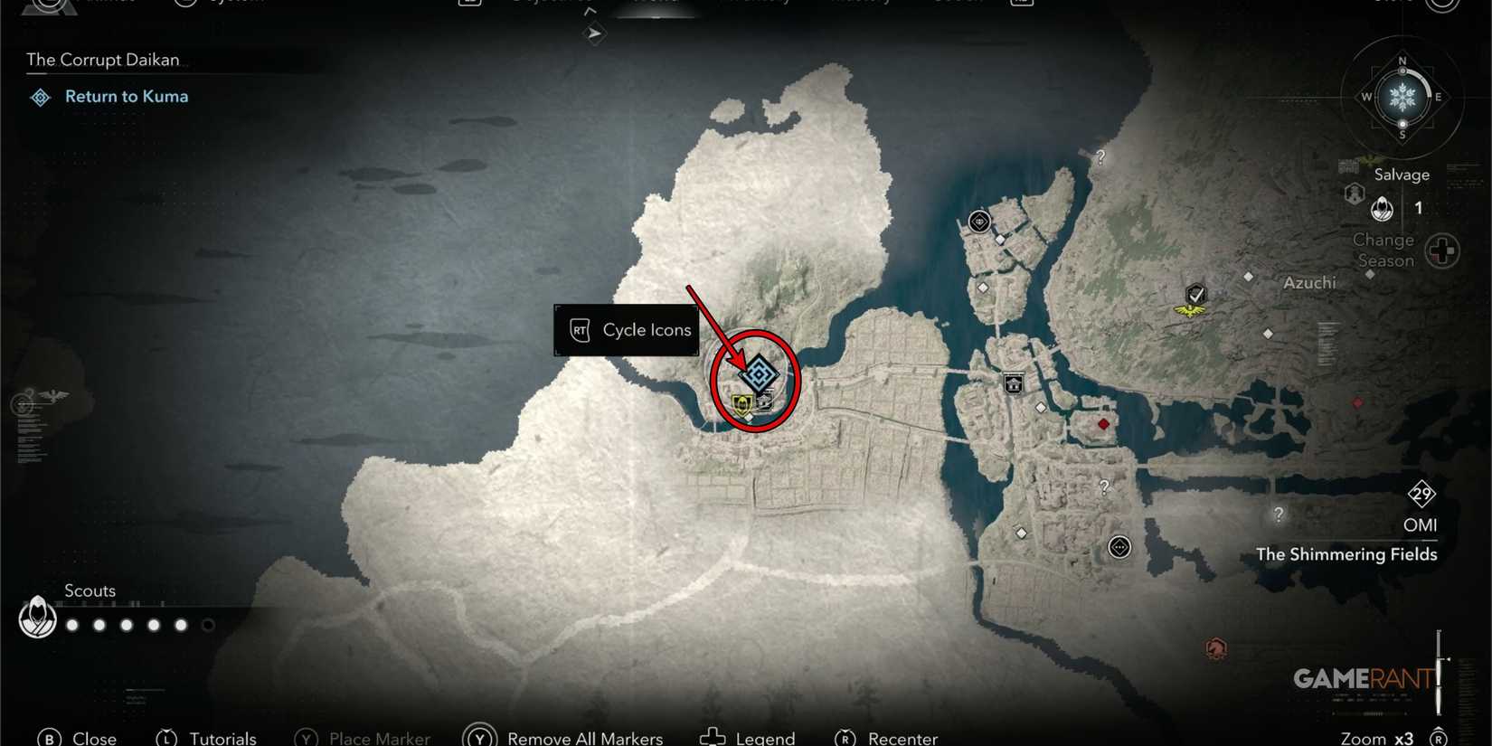 Where to Find All Six Corrupt Daikon in Assassin's Creed Shadows