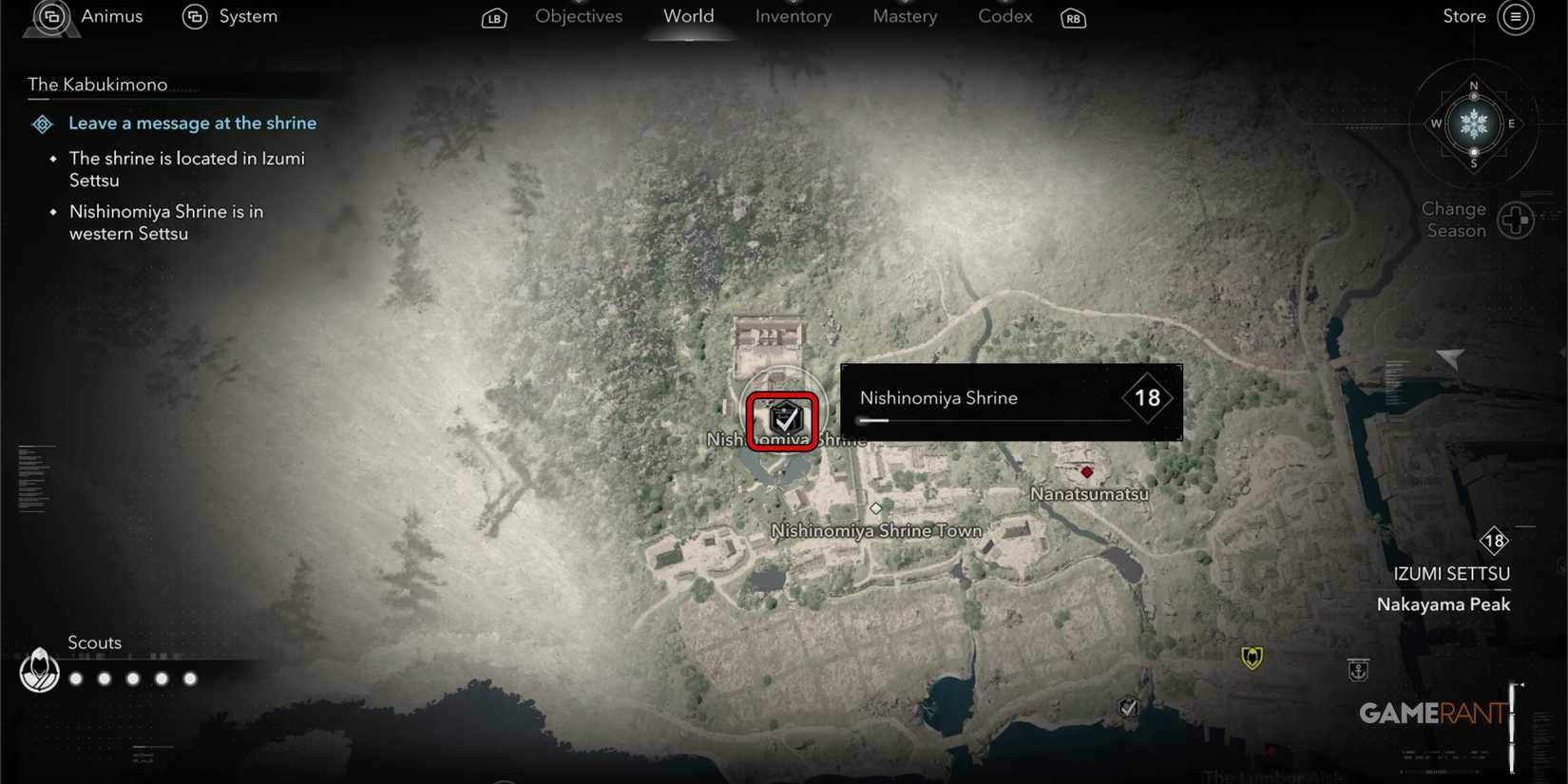 All Kabukimono Locations in Assassin's Creed Shadows