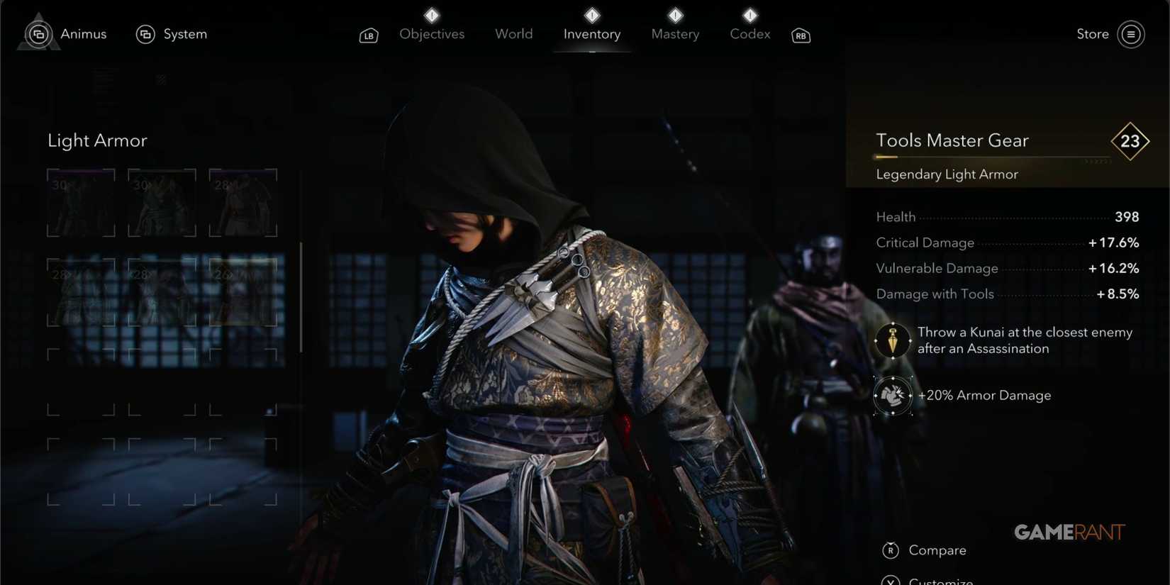 Get Legendary Armor for Naoe Fast in Assassin's Creed Shadows