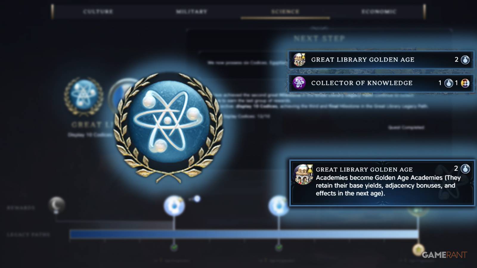 How to Complete the Great Library Legacy Path in Civilization 7