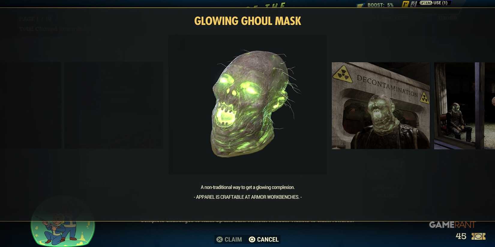 Fallout 76: Best Rewards In Season 20 Glow Of The Ghoul