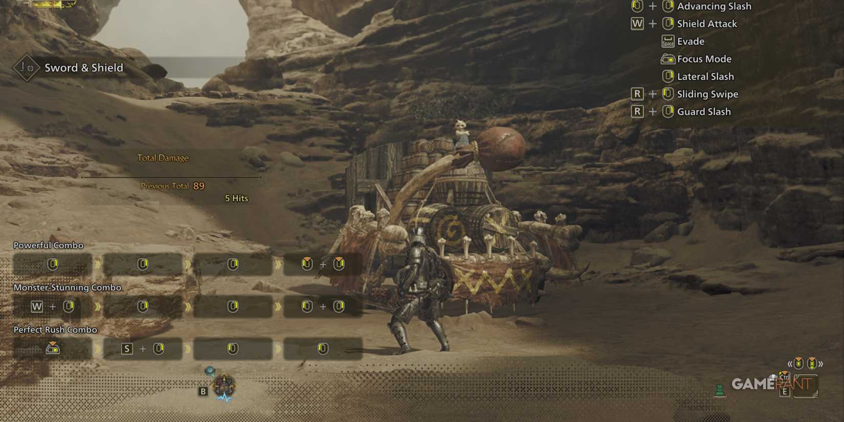 Sword & Shield Guide For Monster Hunter Wilds (Combos, Controls, & Tips)