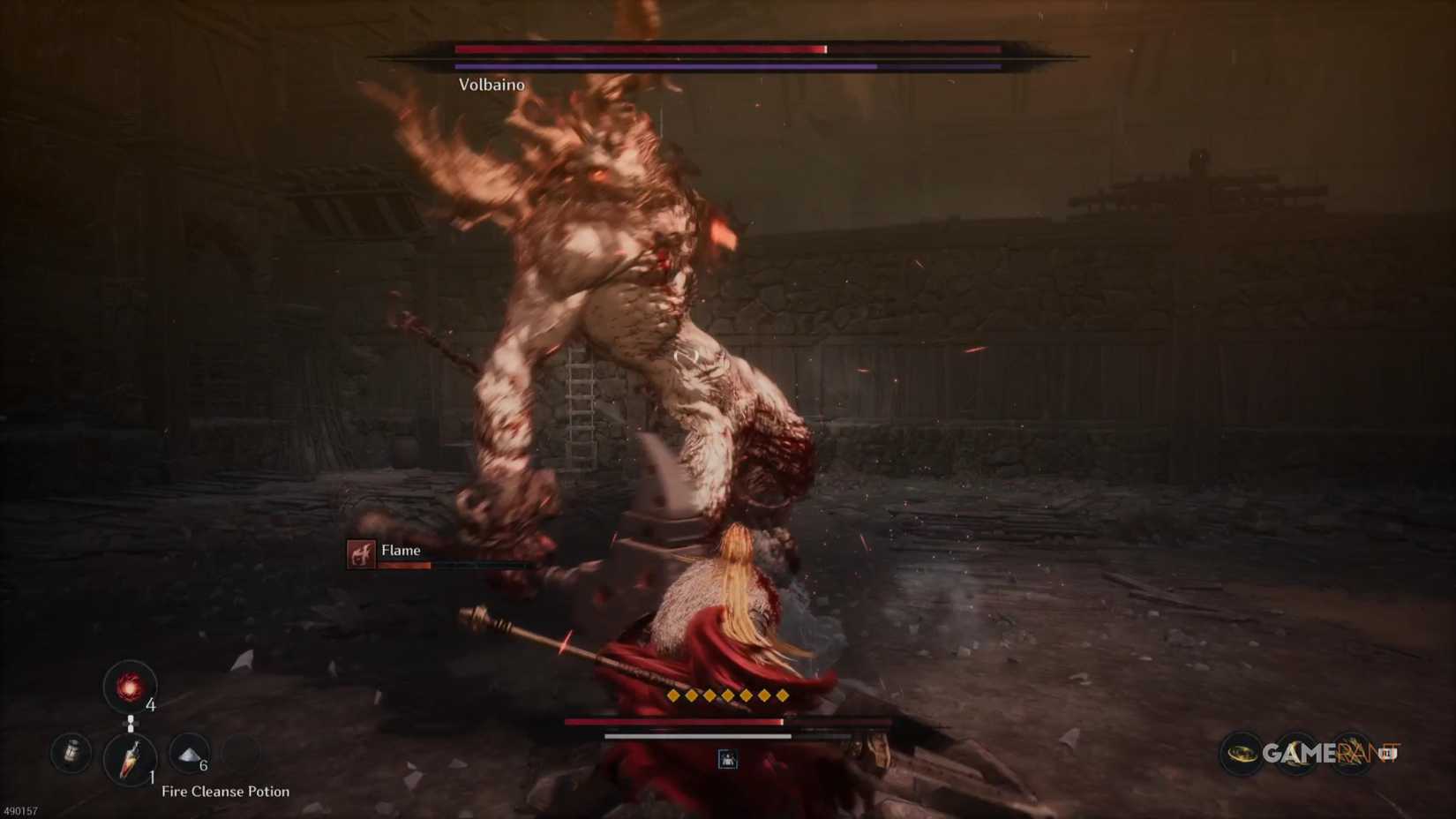 How To Beat Volbaino In The First Berserker: Khazan