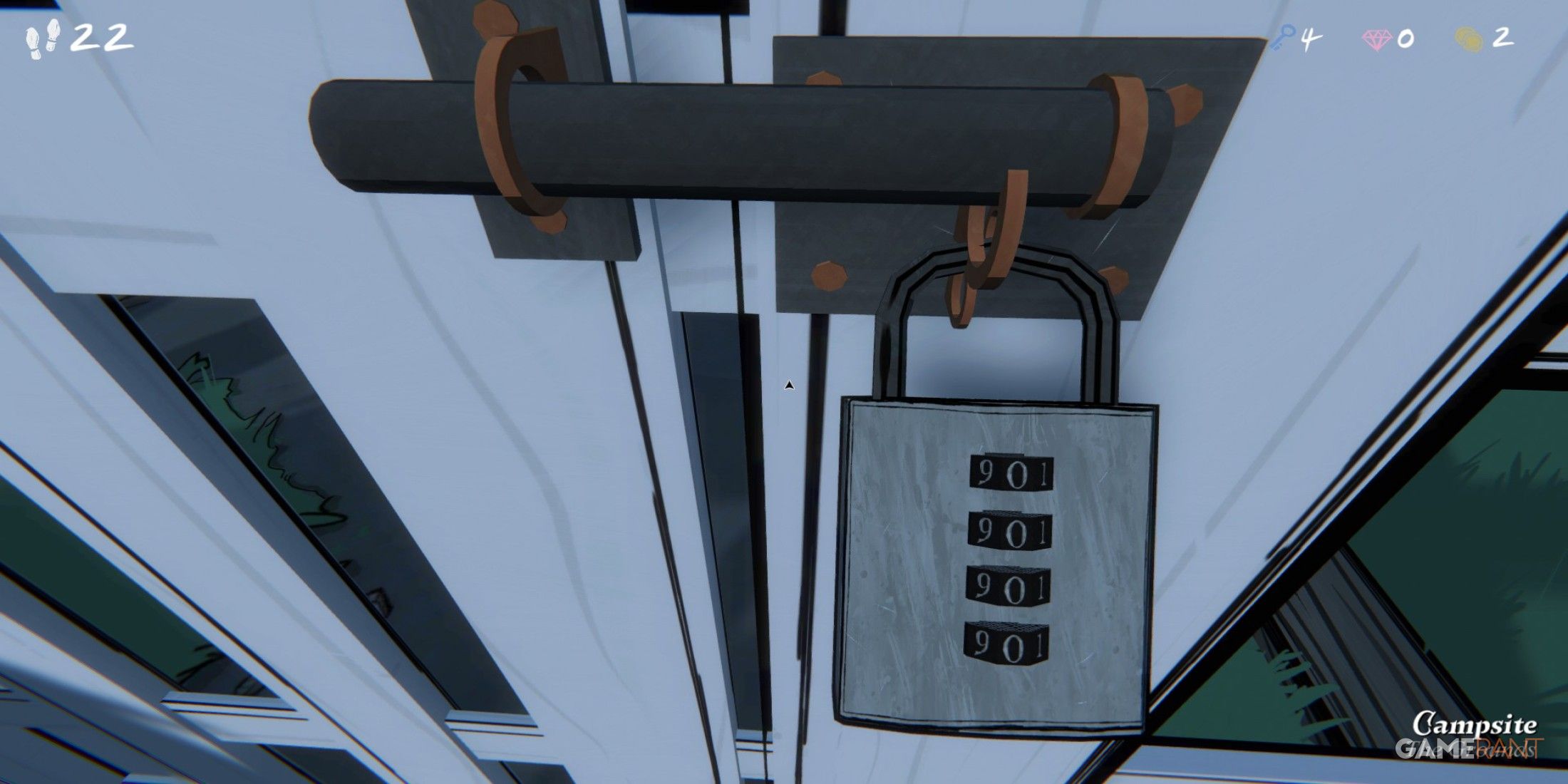 What is the Lock Code for the Campsite in Blue Prince?