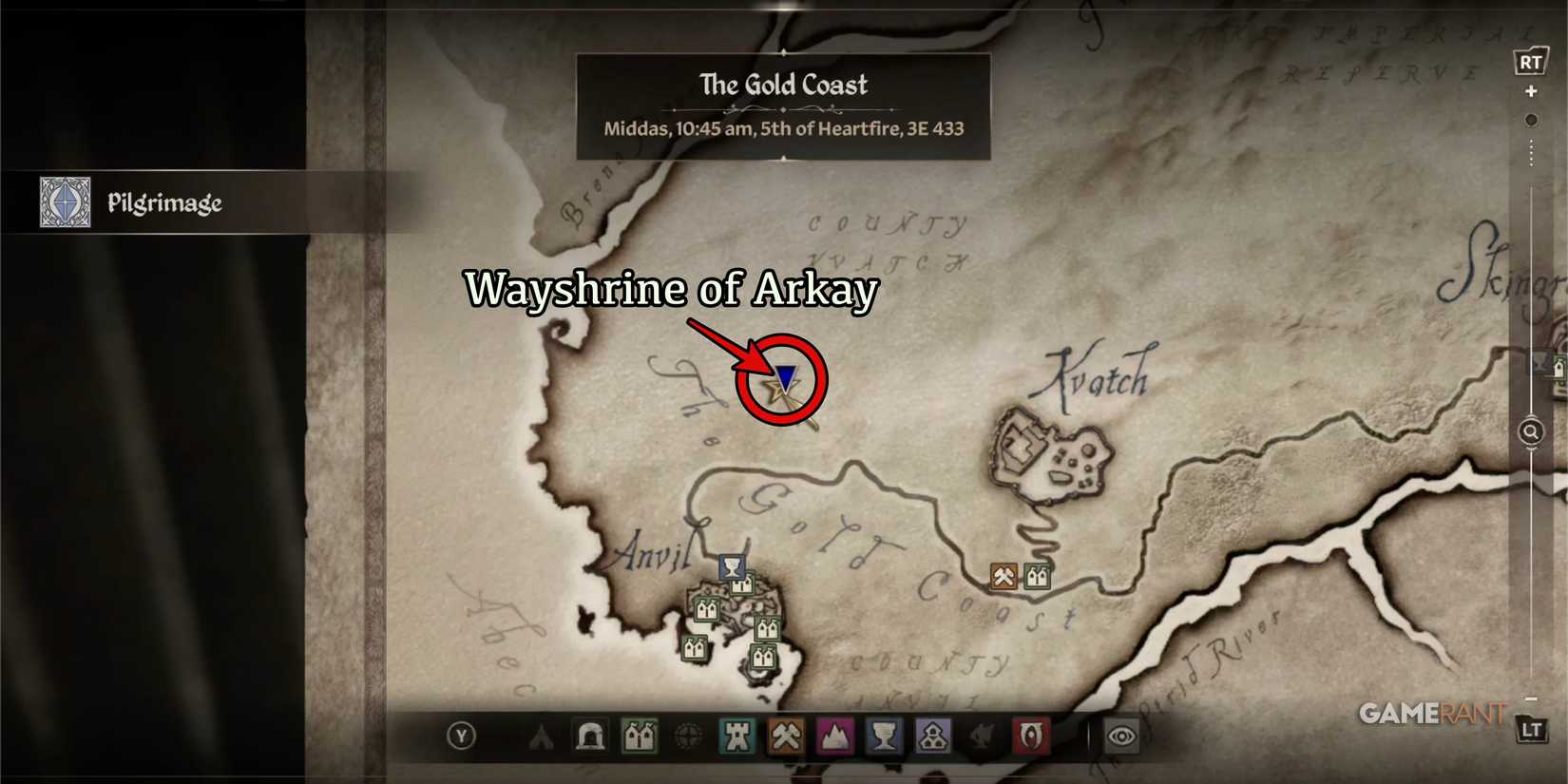 All Shrine Locations in Pilgrimage - Oblivion Remastered