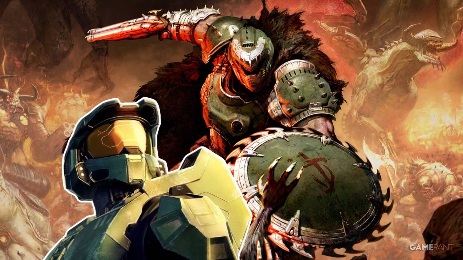 Halo Congratulates Doom: The Dark Ages' Success with Stunning Master ...