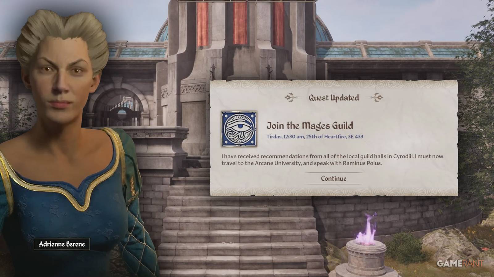 When to Join the Mages Guild in Oblivion Remastered