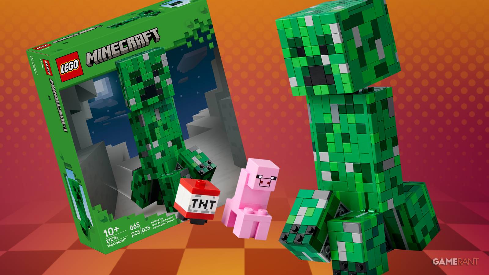 Let This Creeper and Its Buddy Spawn in Your LEGO Minecraft Collection