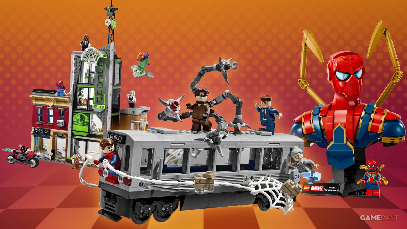 New Spider-Man LEGO Sets Includes the Train Scene from Spider-Man 2