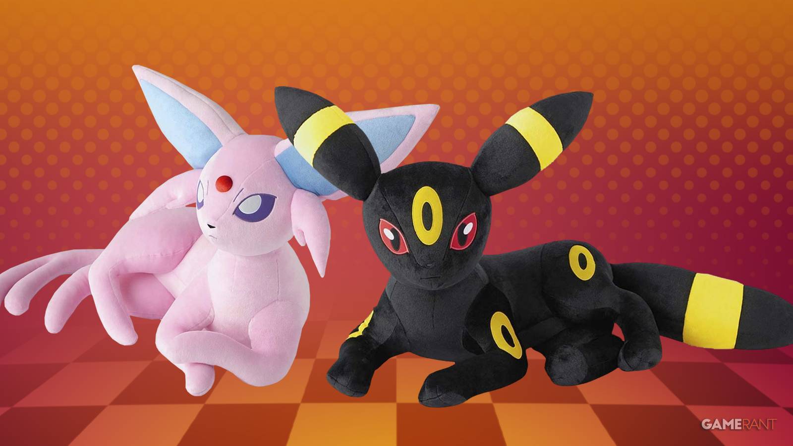 Life-Sized Espeon and Life-Sized Umbreon Pokémon Plushes are Up for ...