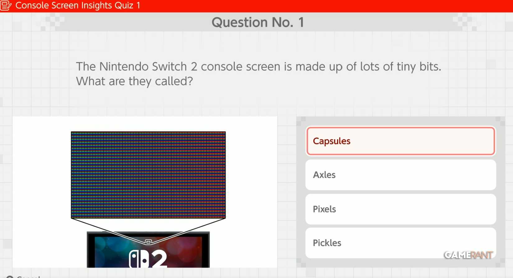 Area B Stamps and Quiz Answers in Switch 2 Welcome Tour