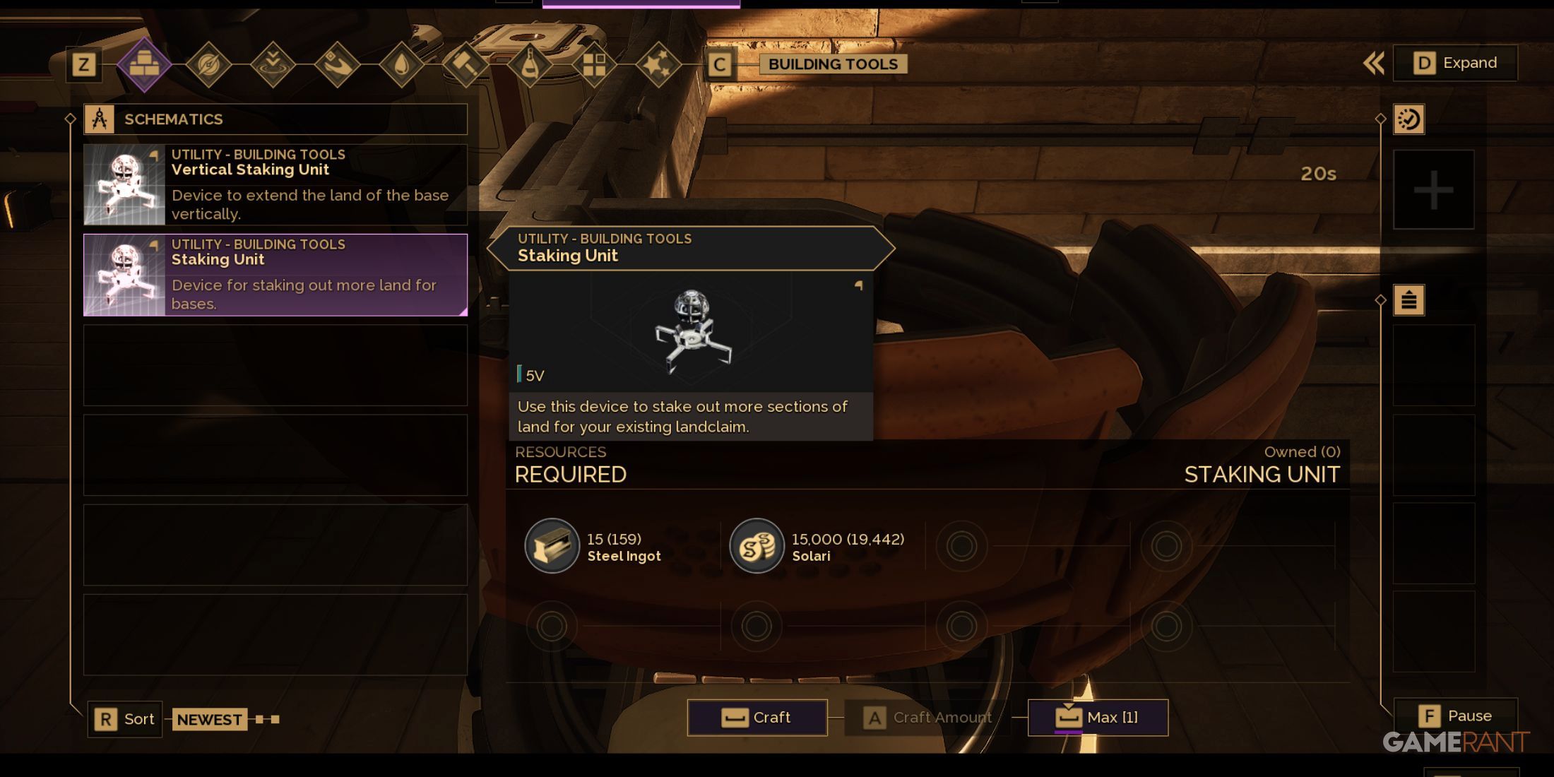 How to Increase Max Base Size in Dune Awakening