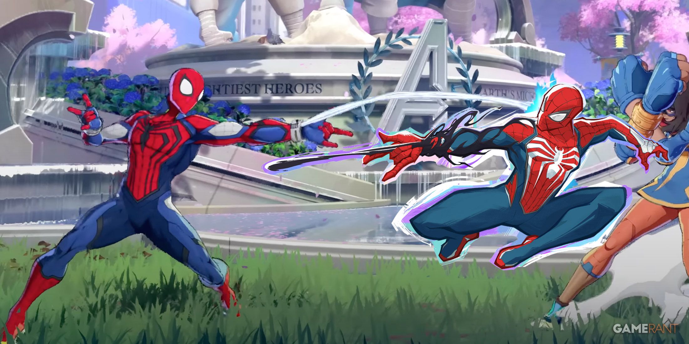 How Marvel Tokon's Spider-Man Design Compares to Marvel Rivals'