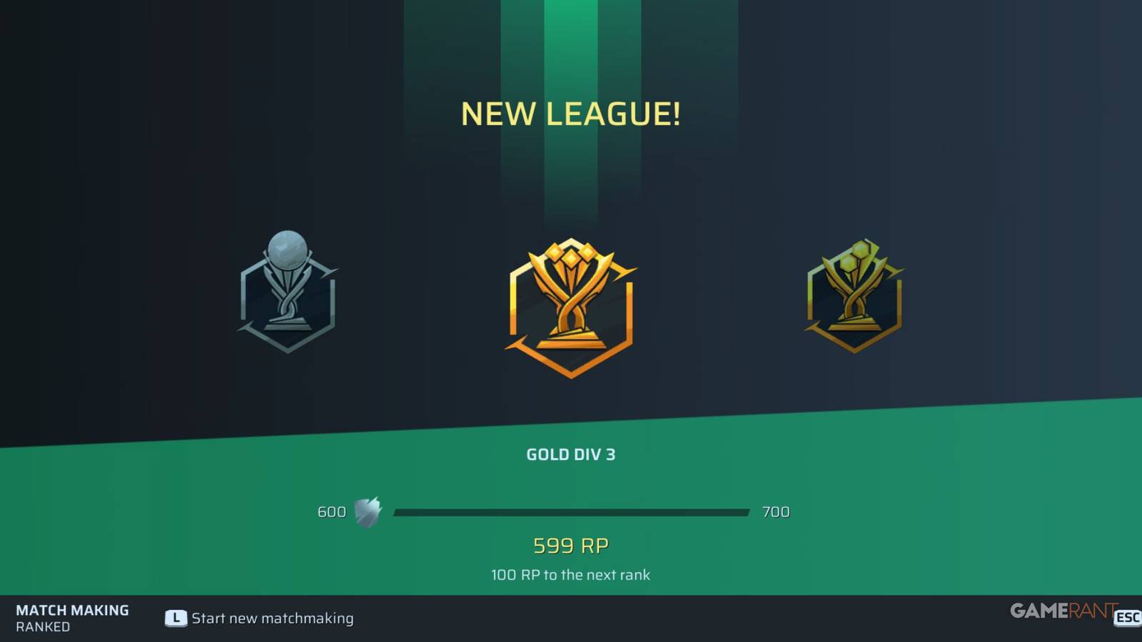 All Rematch Ranks & Ranked Mode Explained