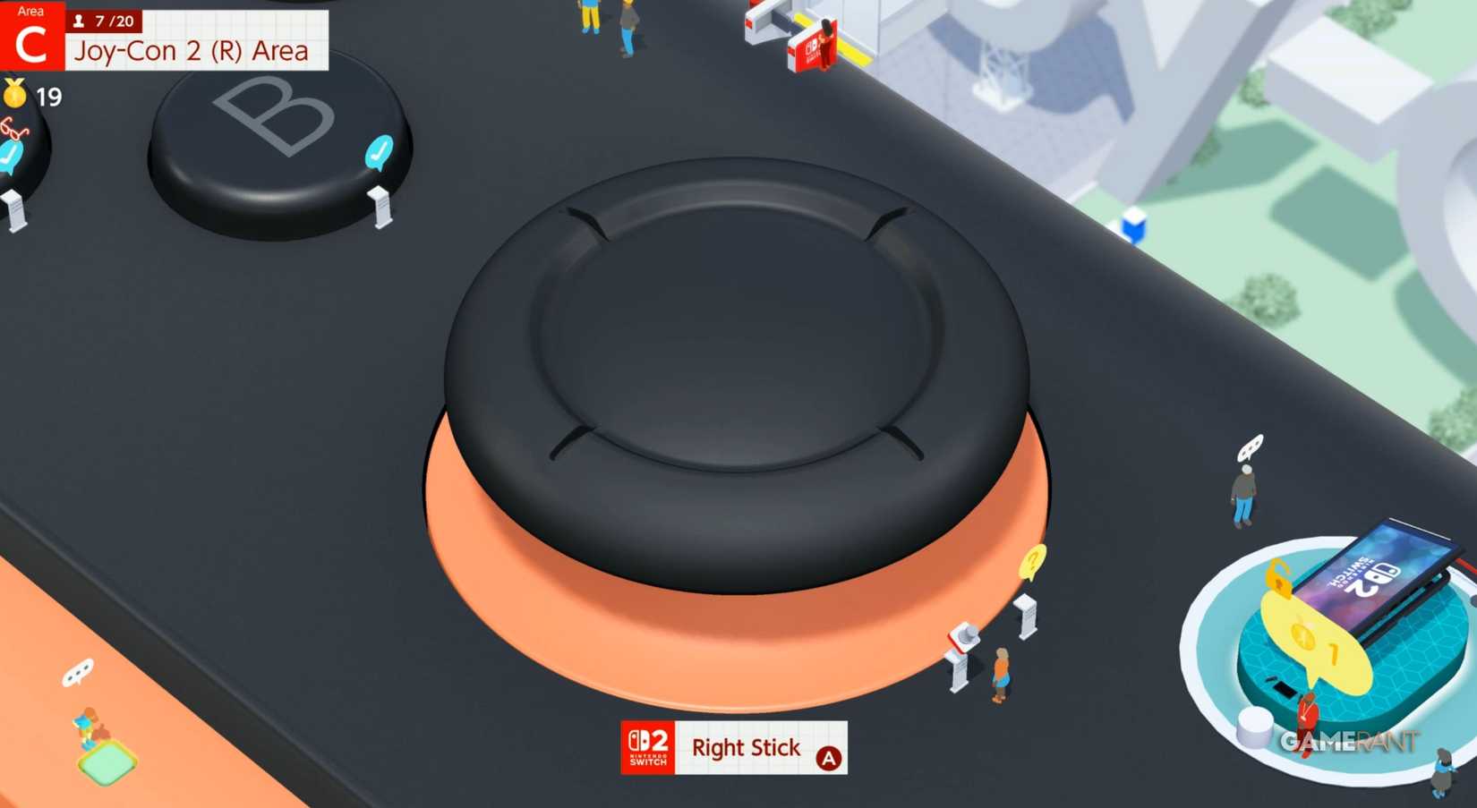 Welcome Tour Stamps and Quizzes in Area C