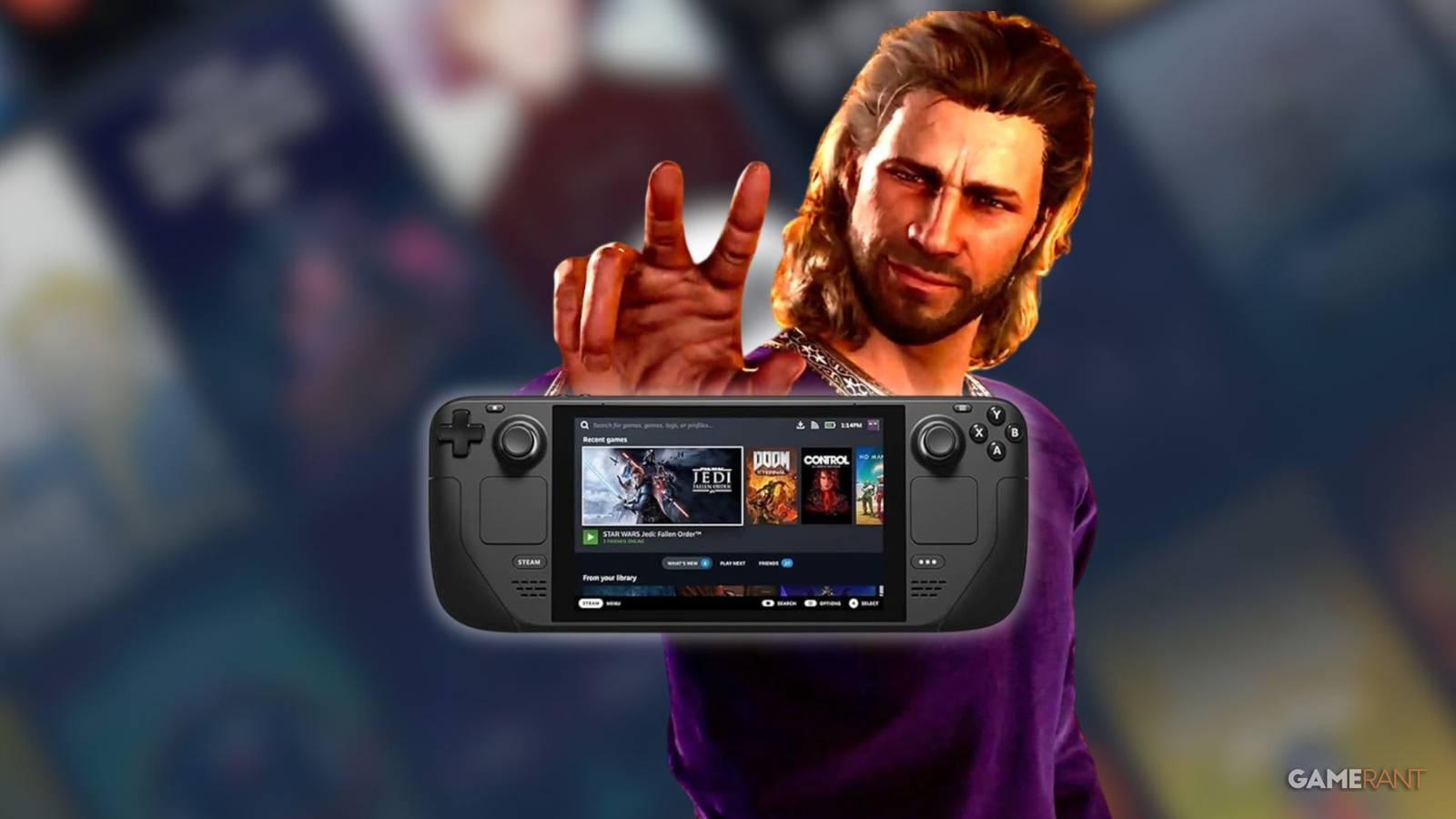 Gamer Builds Custom Steam Deck-Inspired Controller