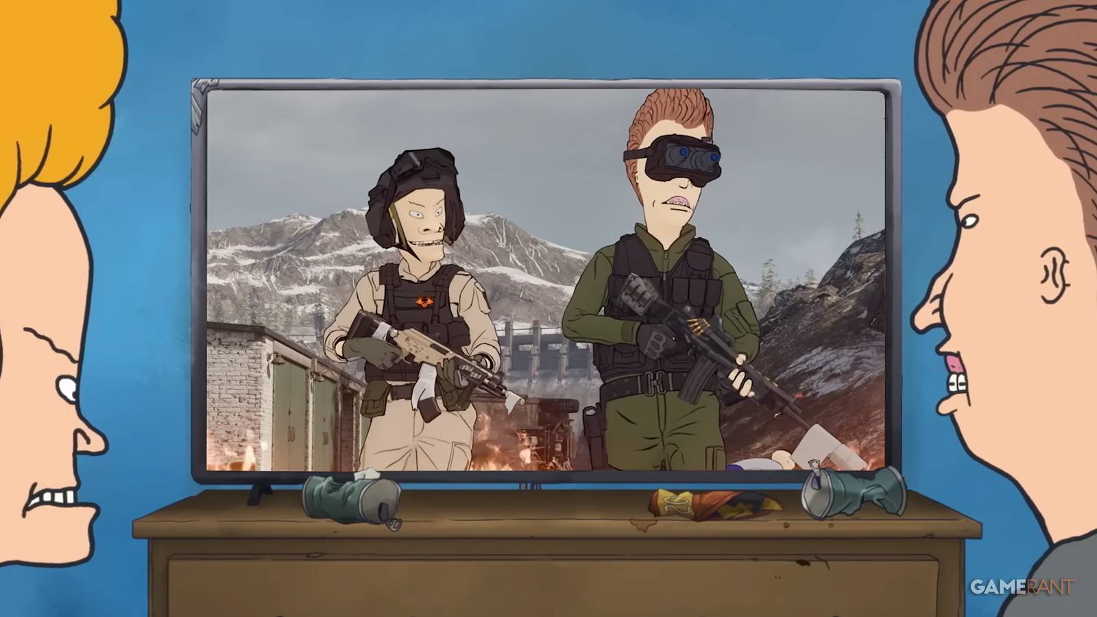 In Defense of Call of Duty's Wacky Beavis and Butt-Head Crossover