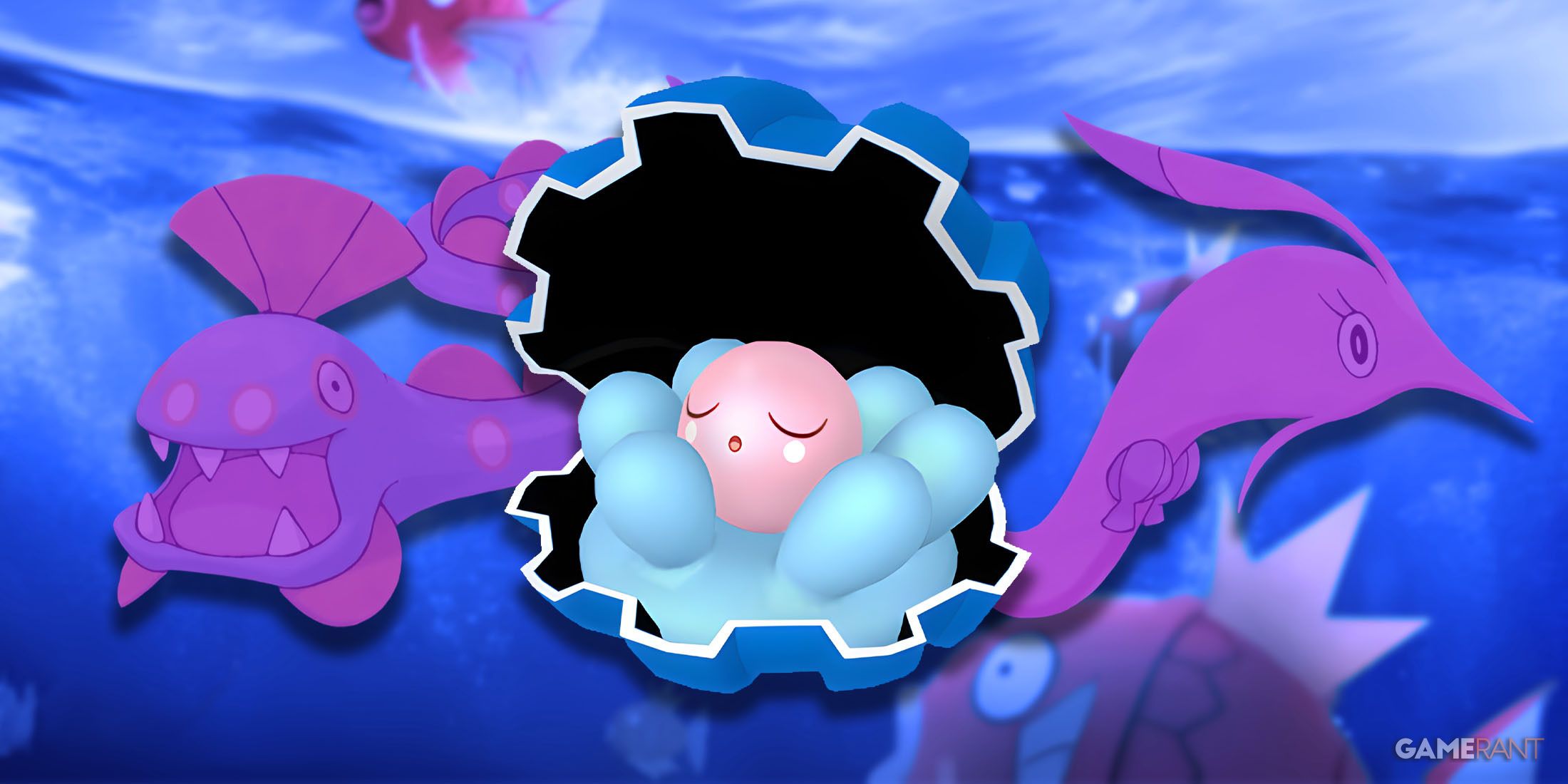 How to Evolve Clamperl into Gorebyss and Huntail in Pokemon GO