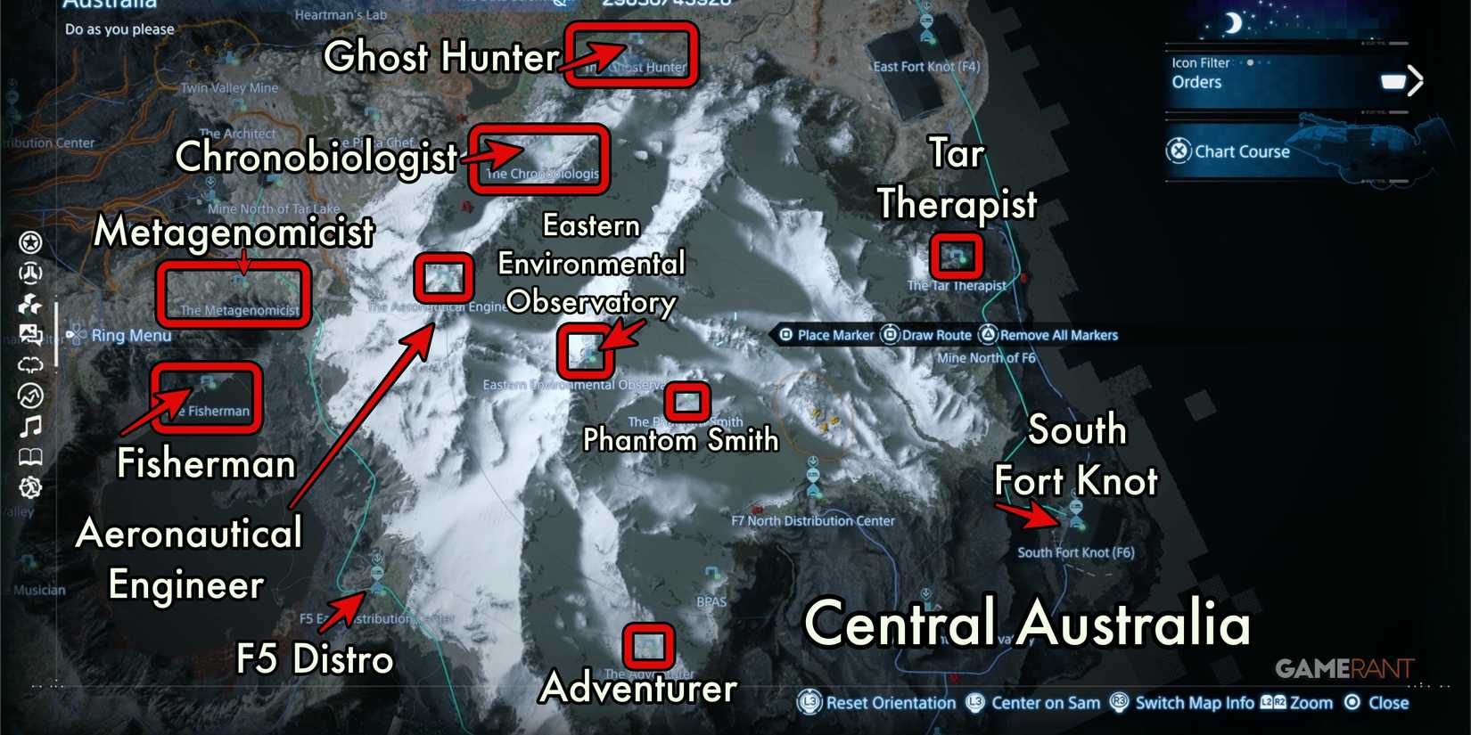 Death Stranding 2: Every Prepper & Facility Location in Australia
