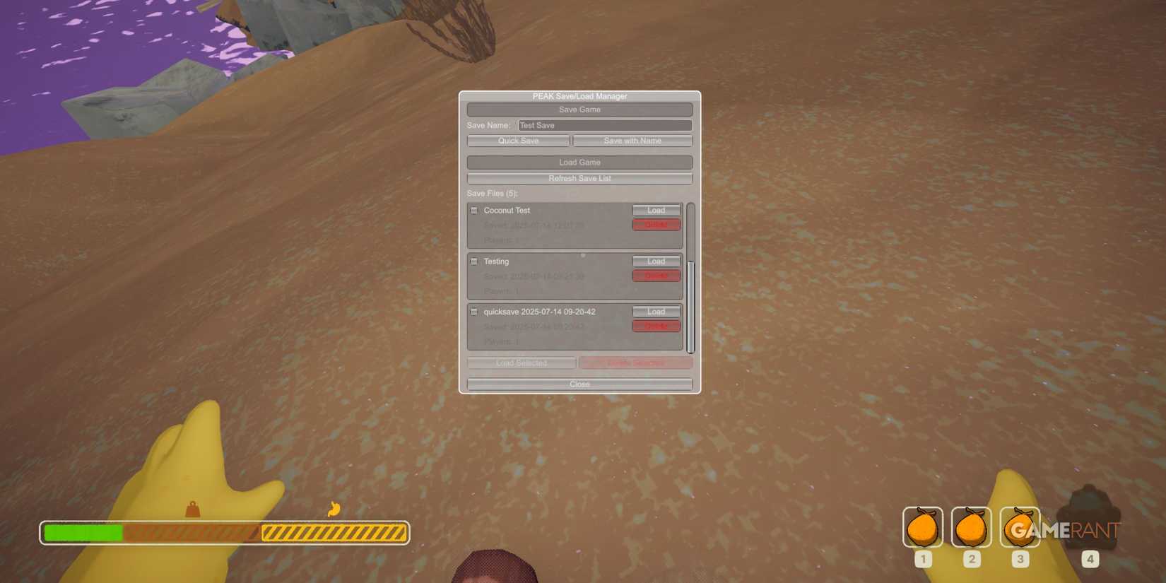 How To Save In PEAK (Using Mods)