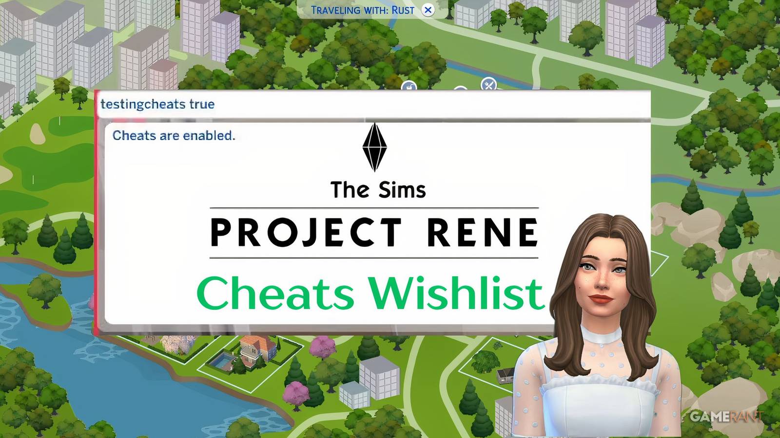 Project Rene: Sims Cheats Wish List