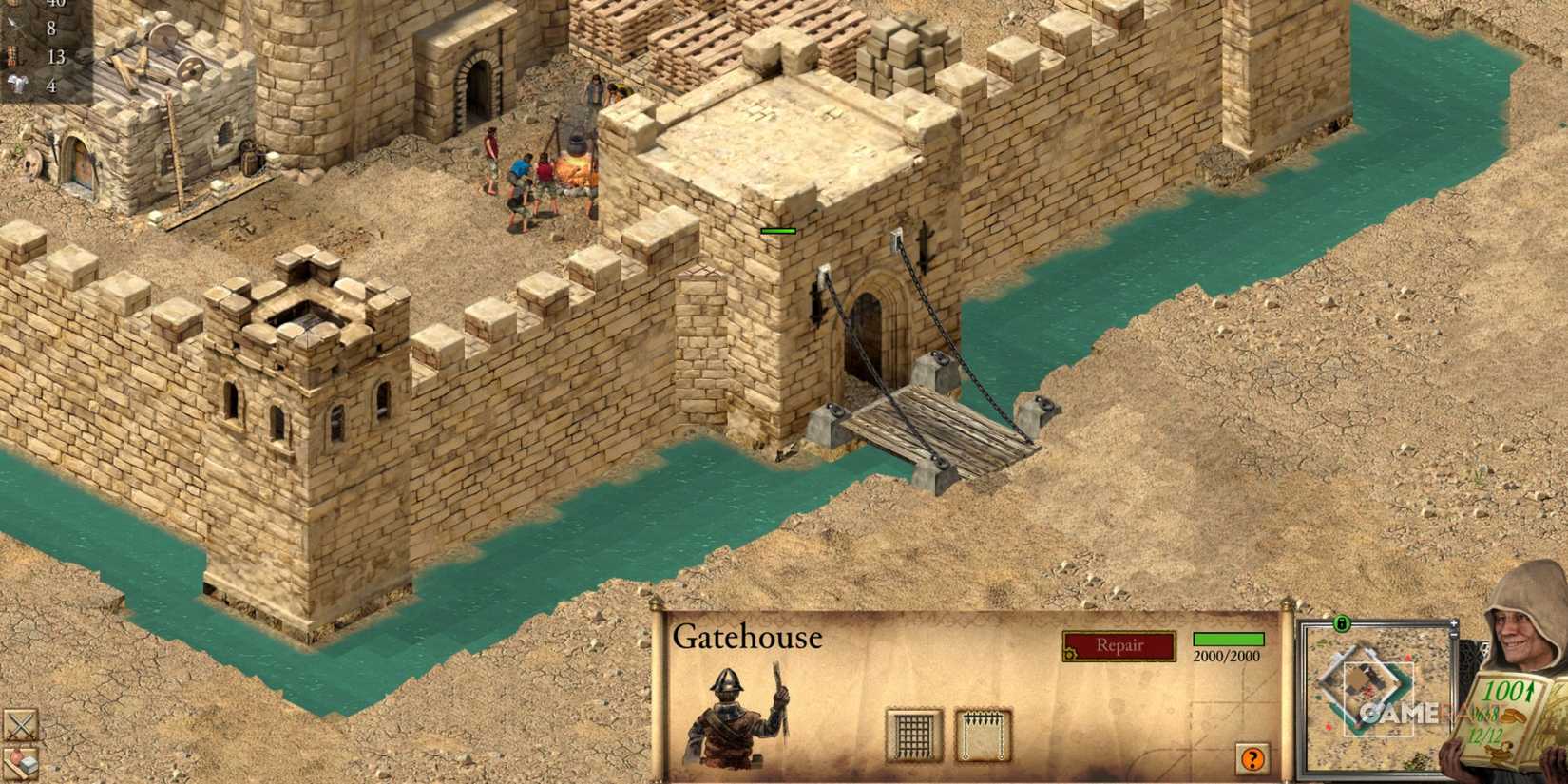 How to Dig Moats in Stronghold Crusader: Definitive Edition