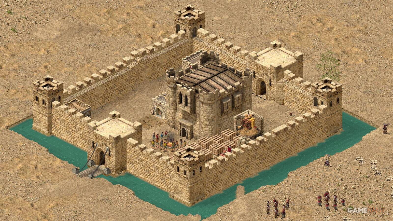How to Dig Moats in Stronghold Crusader: Definitive Edition