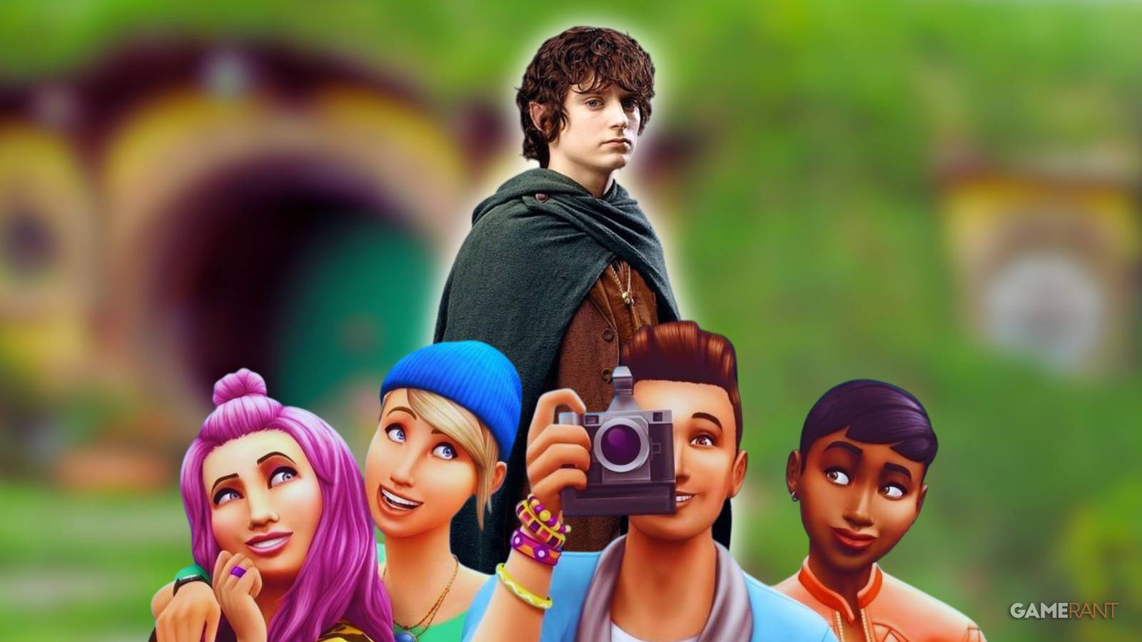 The Sims 4 Player Builds a Hobbit Hole in the Game