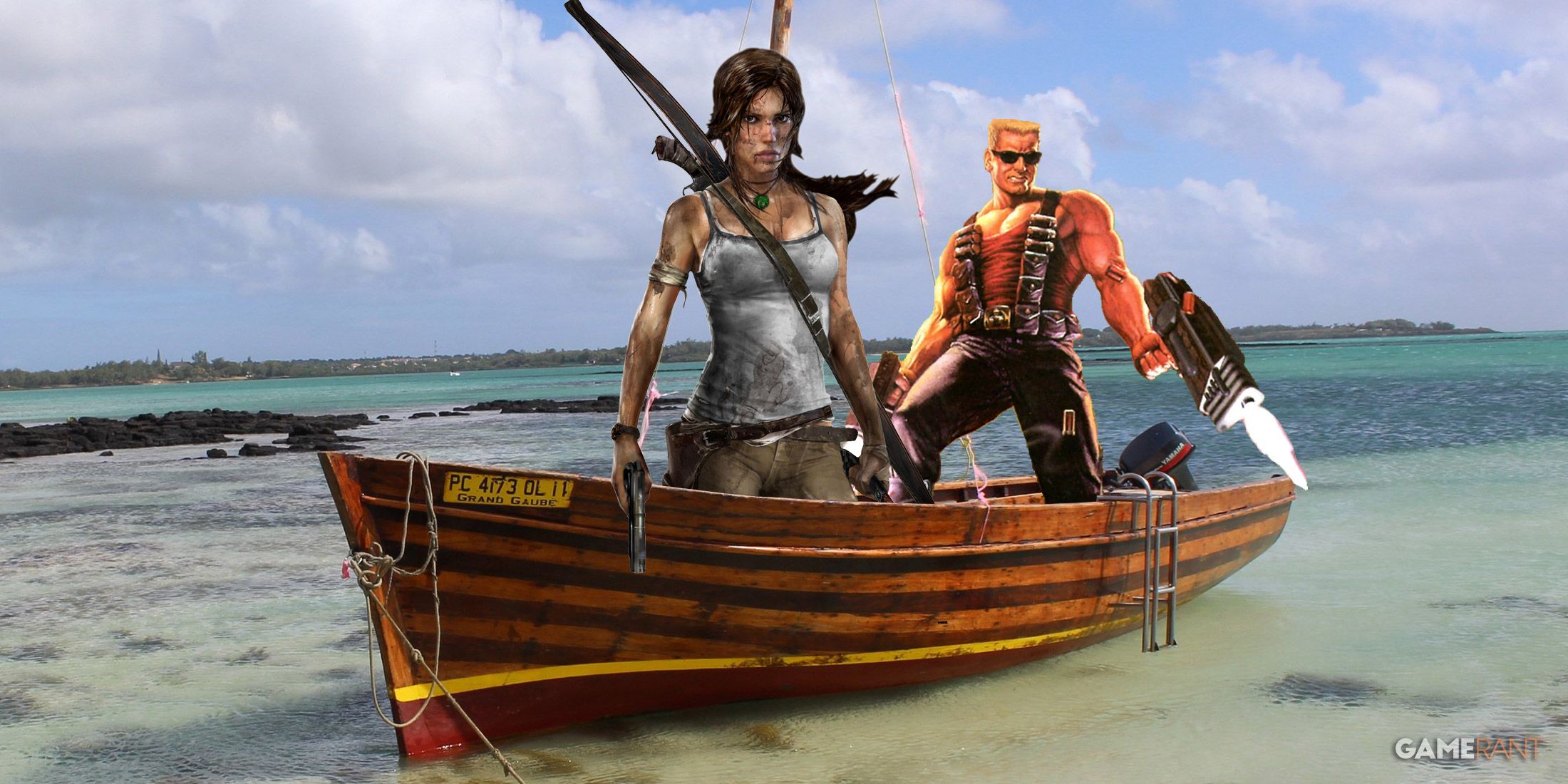 Oddly Enough, Tomb Raider and Duke Nukem Are in the Same Boat, and It's Barely Afloat