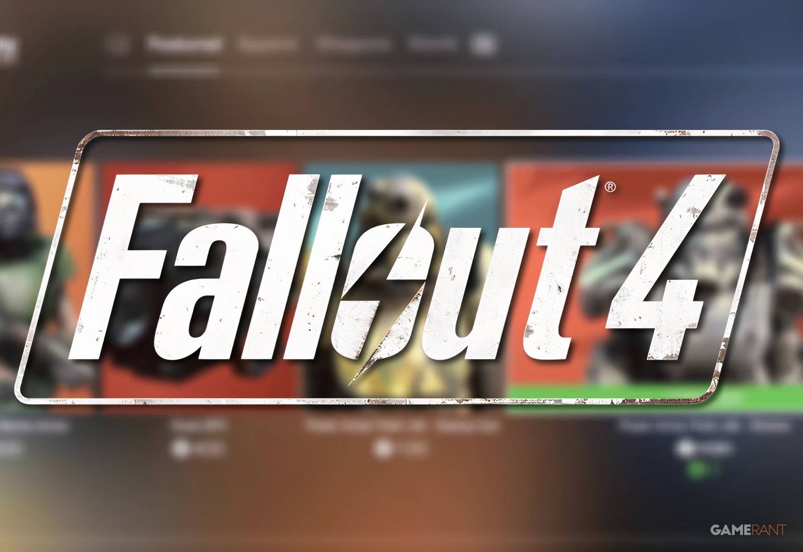 Fallout 4 Lógó 👾 Fallout 4 Logo・Free 3D File For ・Cults