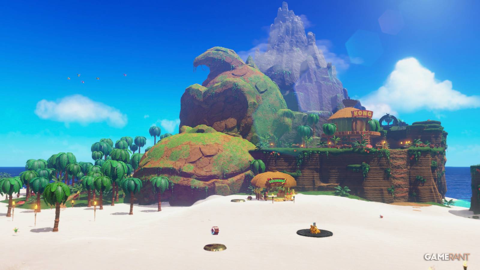 How to Start DK Island and Emerald Rush DLC for Donkey Kong Bananza