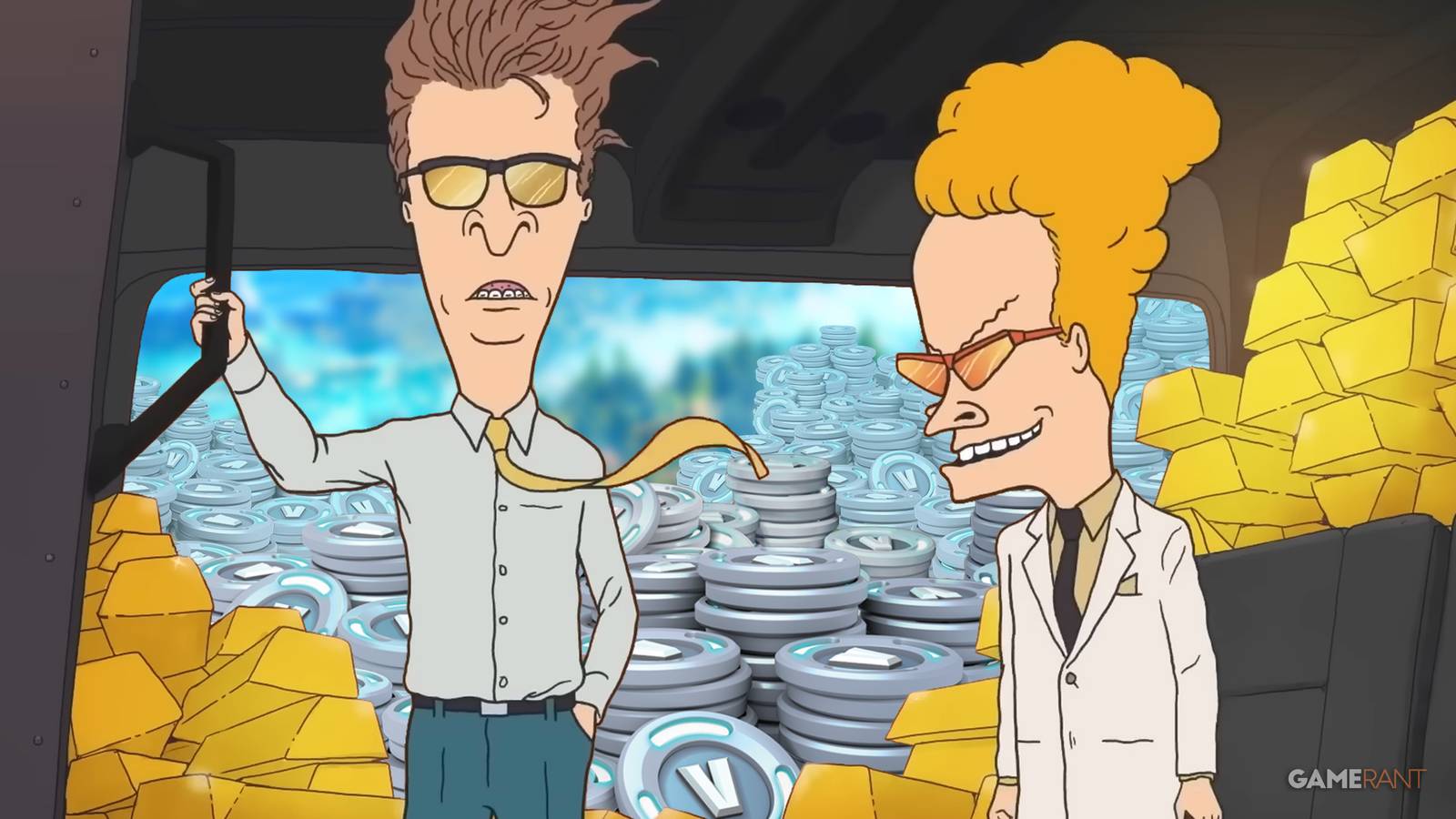 Fortnite Beavis and Butt-Head V-Bucks Prices Leak