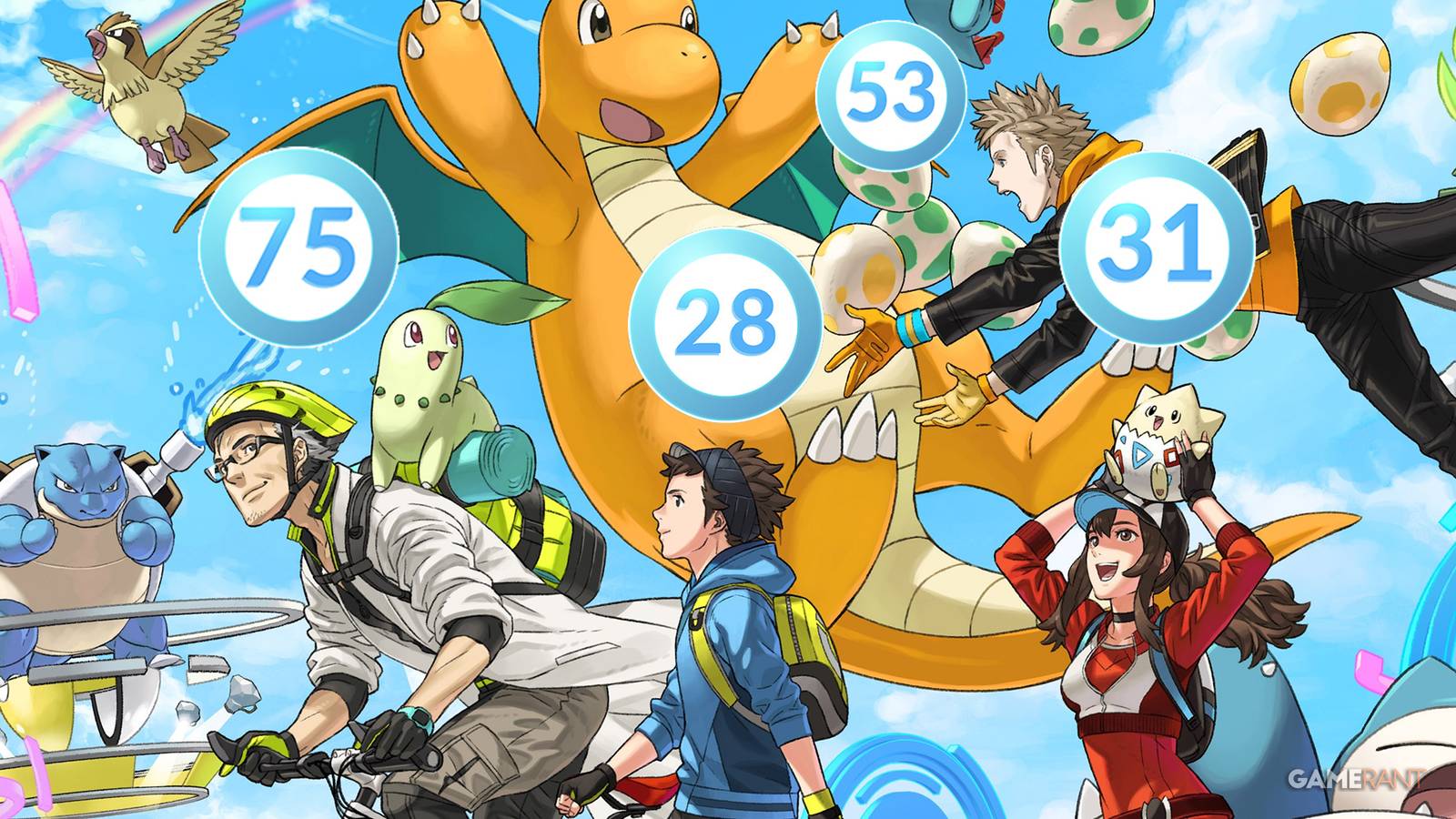 Pokemon GO Reveals New Leveling Rewards