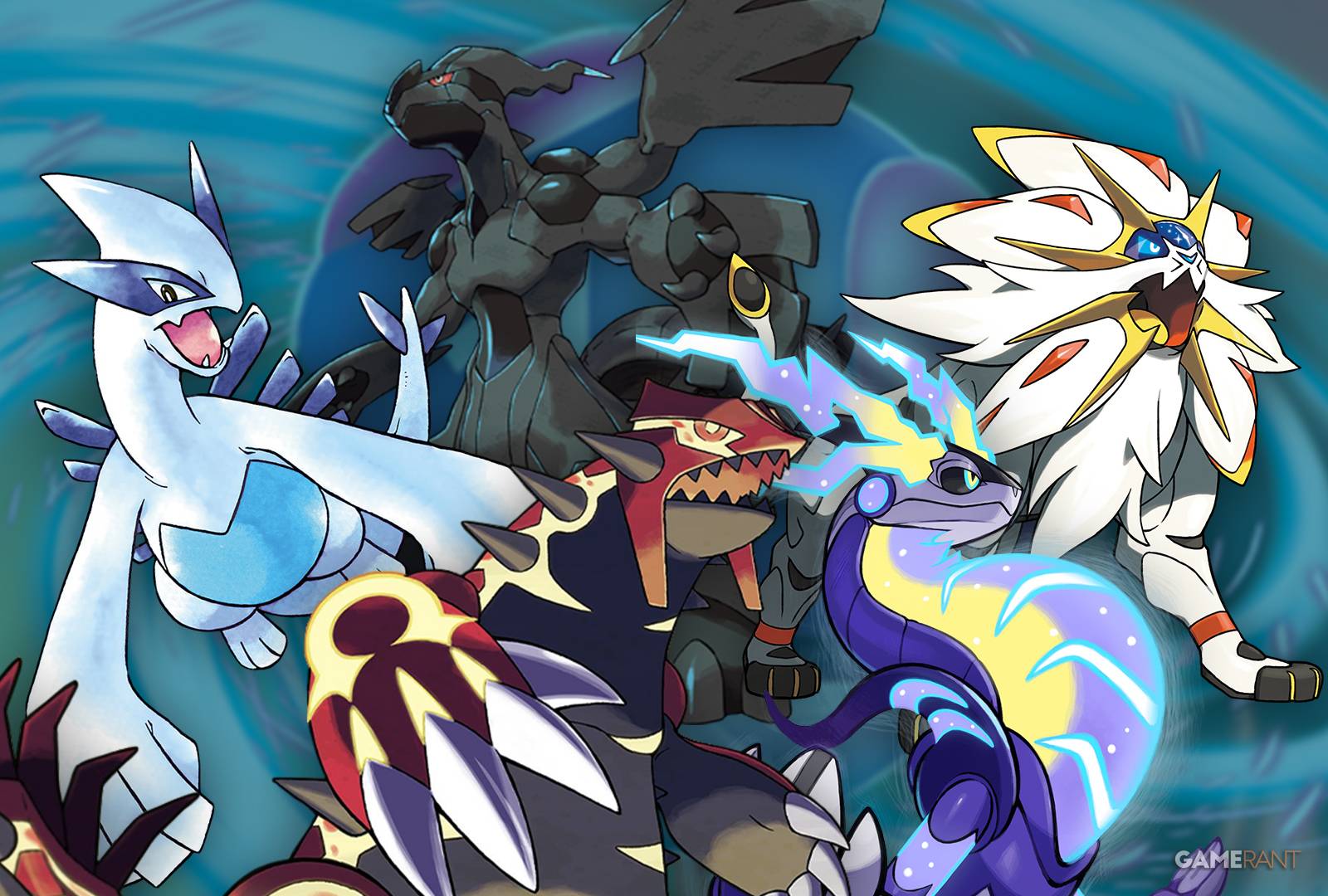Legendary Pokemon Arceus And Deoxys And Spongebob