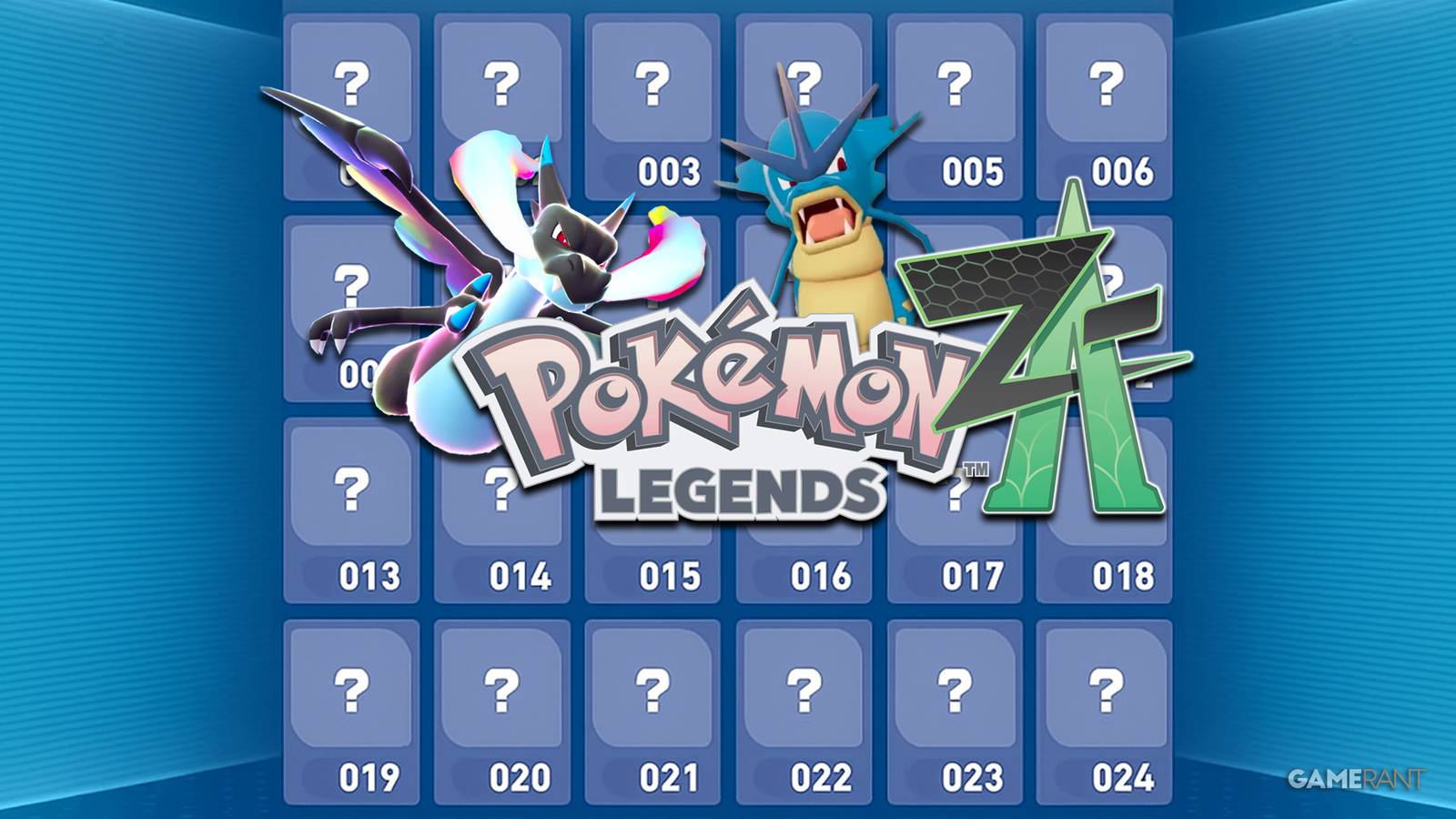 Complete Pokemon Legends Z-A Pokedex
