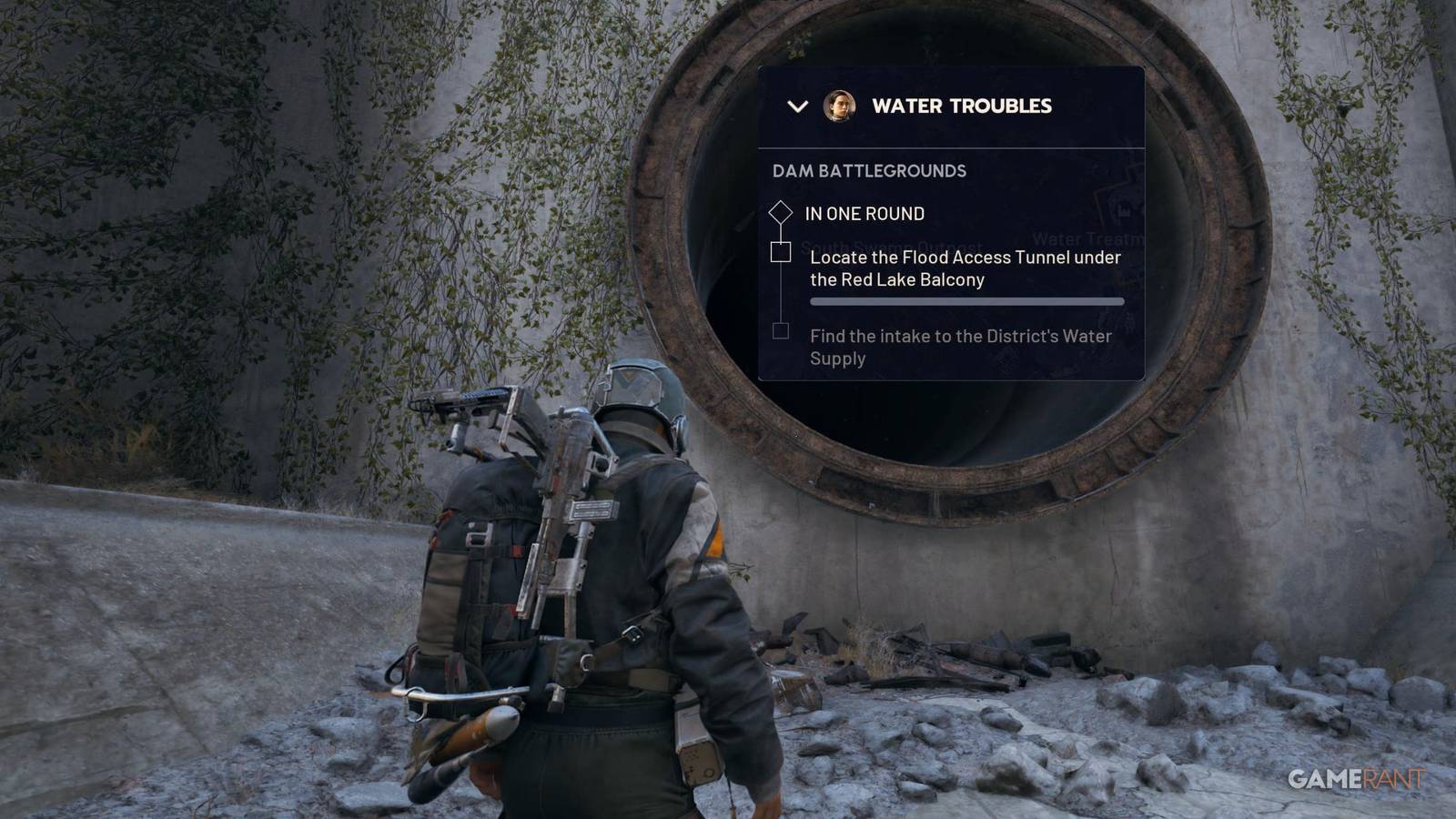 Flood Access Tunnel Location (Water Troubles Quest) in Arc Raiders