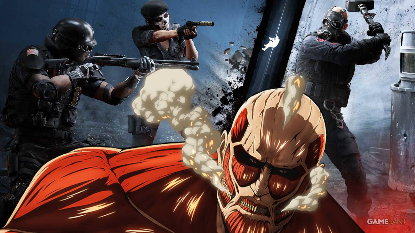Rainbow Six Siege Reveals Attack on Titan Crossover