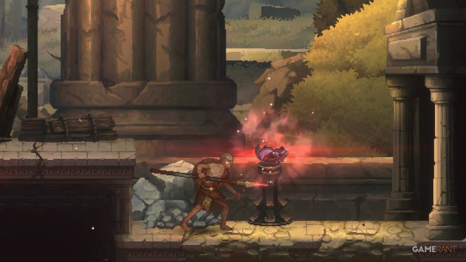 7500 Blood Orb Door Gallery Rewards in God of War Sons of Sparta