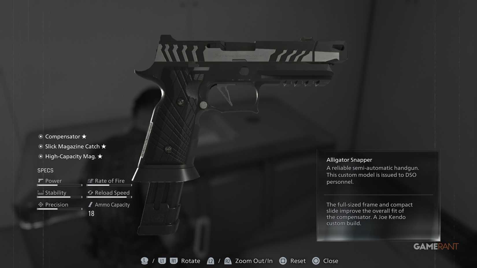 All Weapon Stats & Upgrades in Resident Evil Requiem