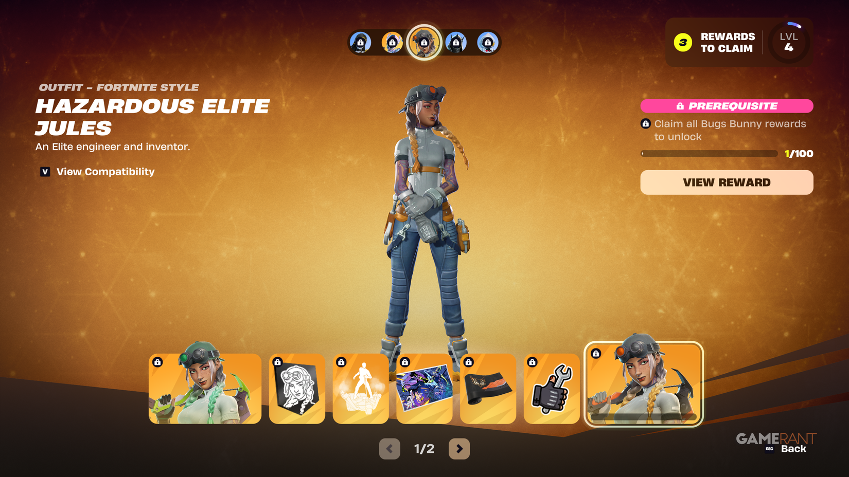 Fortnite Chapter 7 Season 2 Battle Pass ALL Rewards