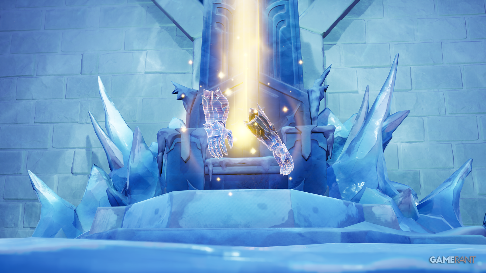 Fortnite Mythic Ice Gauntlets Location & How to Use