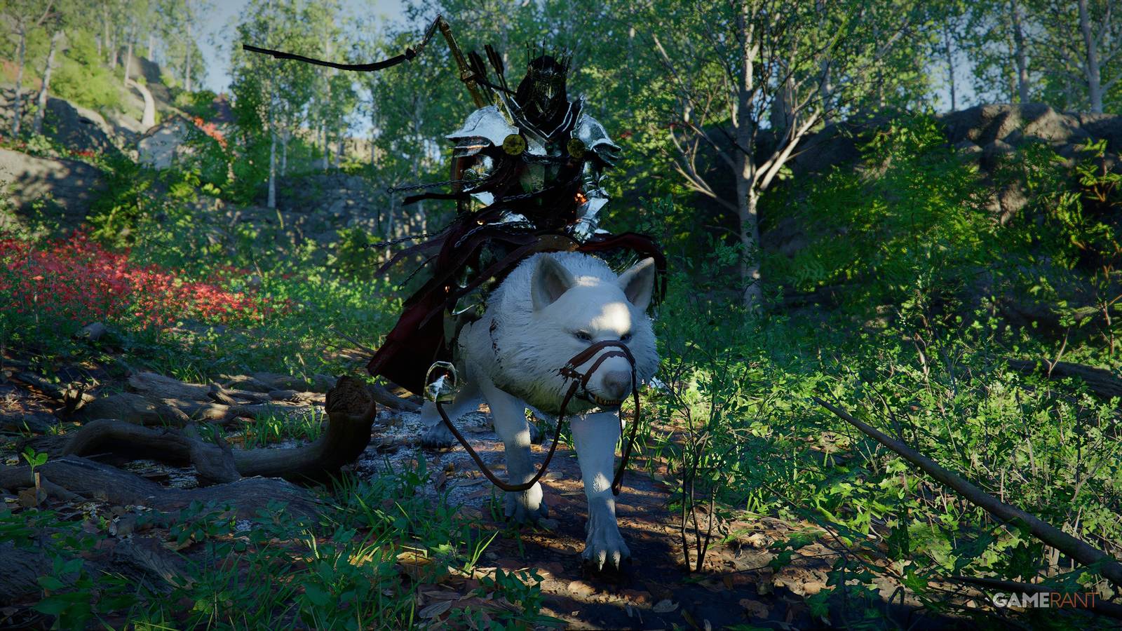 How to Get the White Wolf Mount in Crimson Desert