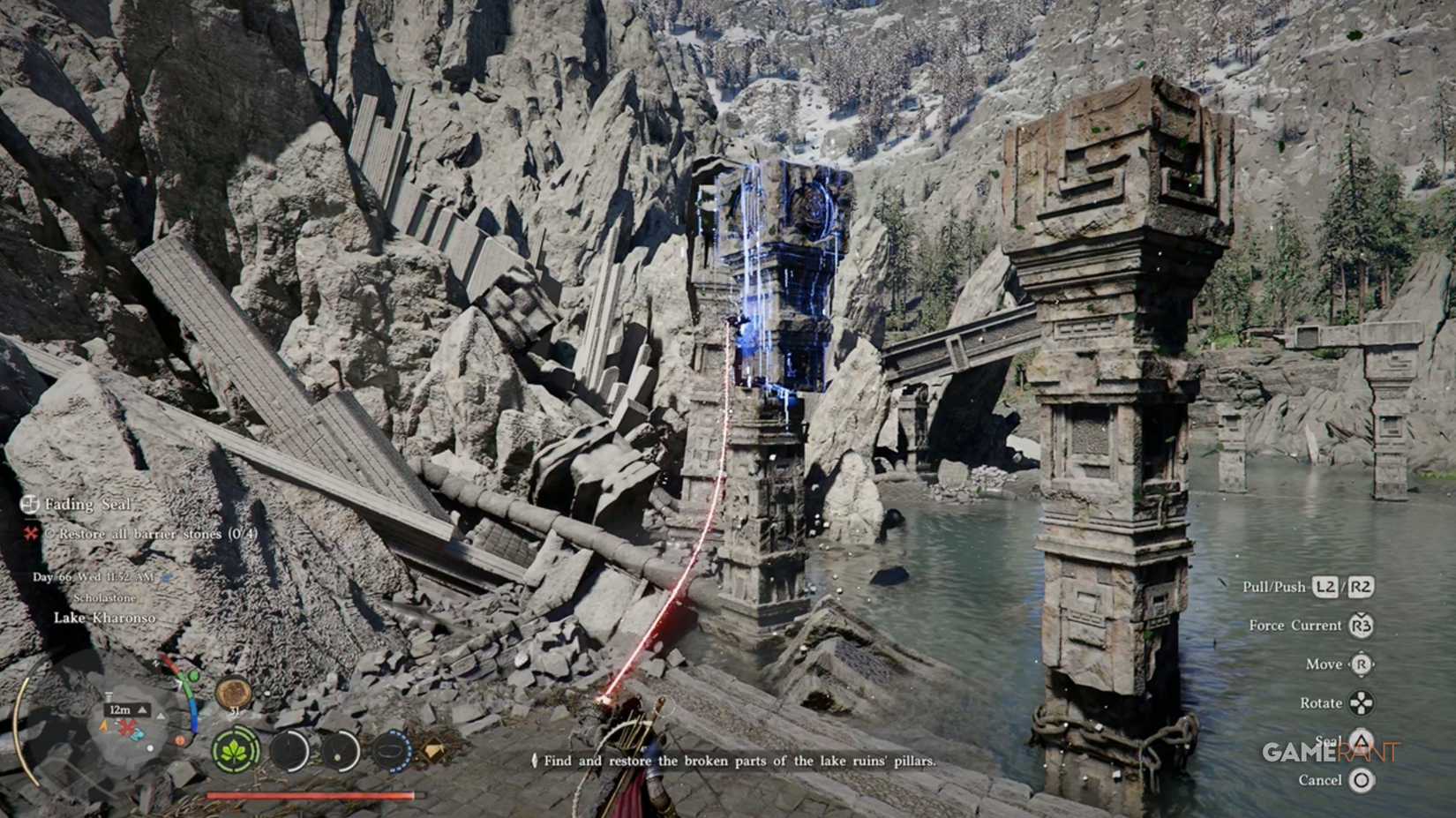 Destroyed Barrier Stone of the Lake Walkthrough in Crimson Desert