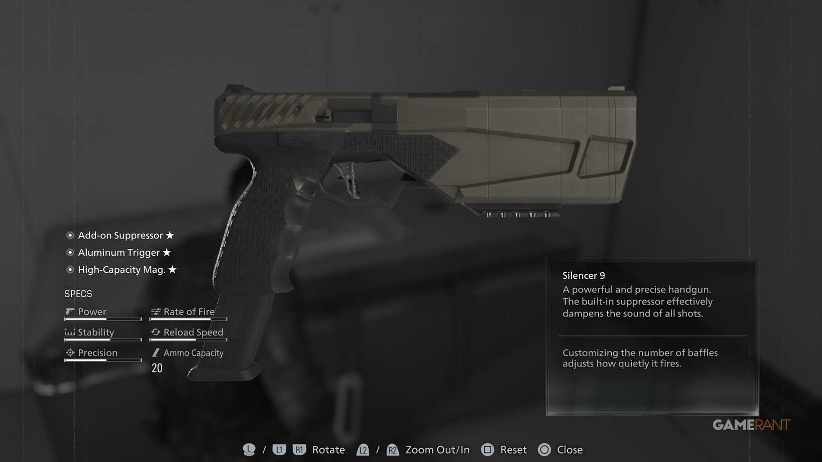 All Weapon Stats & Upgrades in Resident Evil Requiem