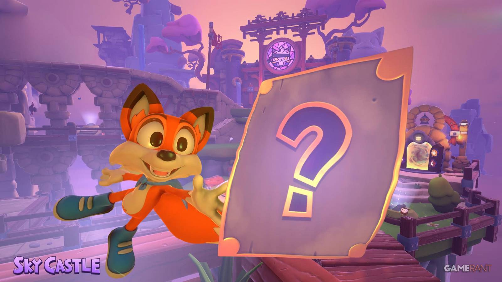 All Sky Castle's Letters & Hidden Page in New Super Lucky's Tale