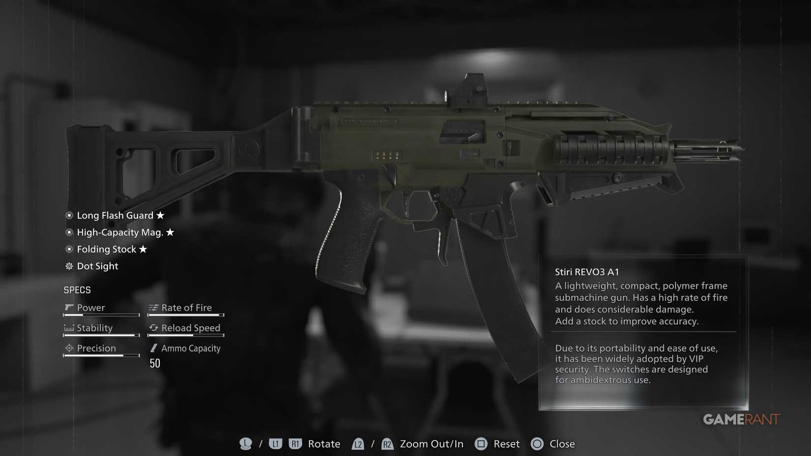 All Weapon Stats & Upgrades in Resident Evil Requiem