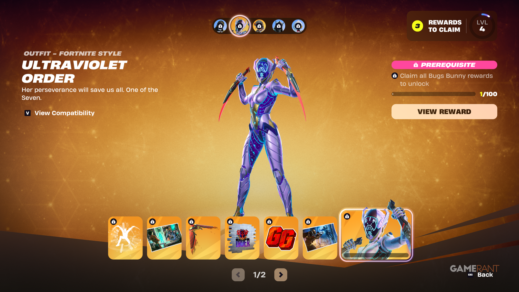 Fortnite Chapter 7 Season 2 Battle Pass ALL Rewards