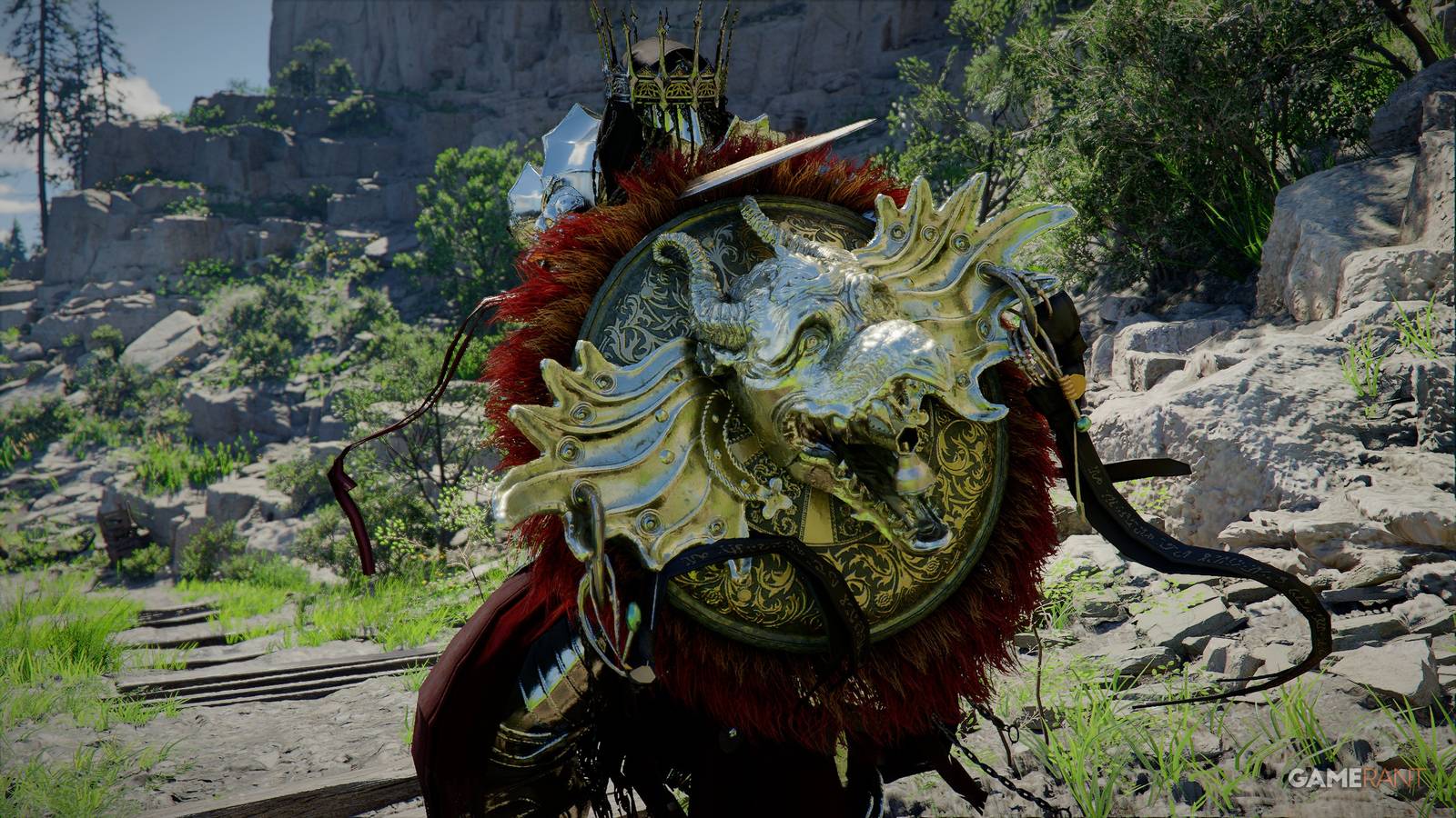 How to Get the Drake Shield & Spada Sword in Crimson Desert
