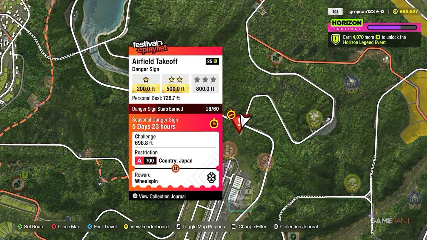 FH6: Airfield Takeover Danger Sign Guide (Festival Playlist)